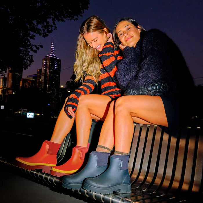 Tully Boot // Teal & Gray [Retired]